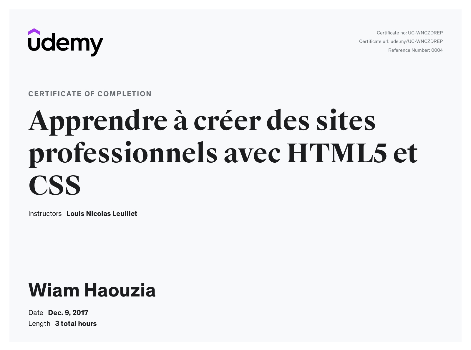 Wiam Haouzia • Portfolio